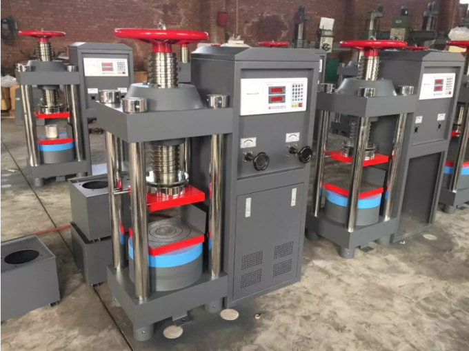 YES1000 Concrete Compressive Strength Testing Machine 250mm