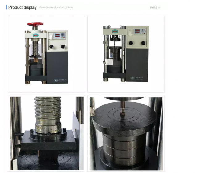 Concrete Cube Compression Strength Testing Machine